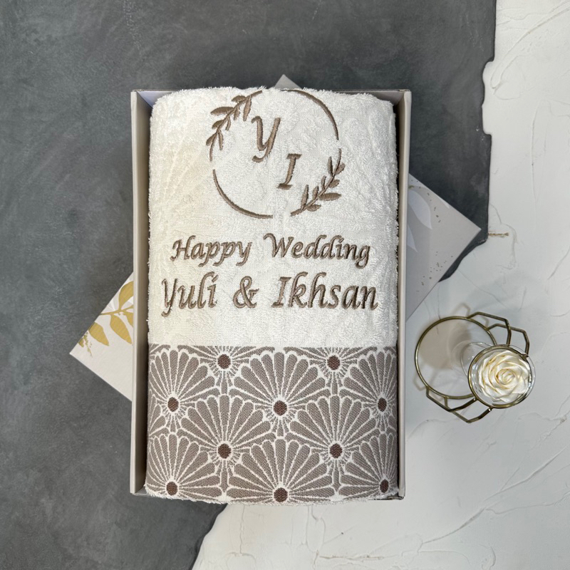 Jual Hawe - Sunny (Handuk Single Bordir + Box) Souvenir | Kado ...