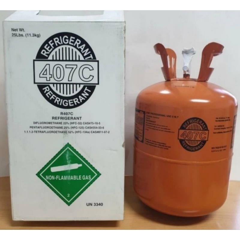 Jual FREON REFRIGERANT R407C 11.3kg | Shopee Indonesia