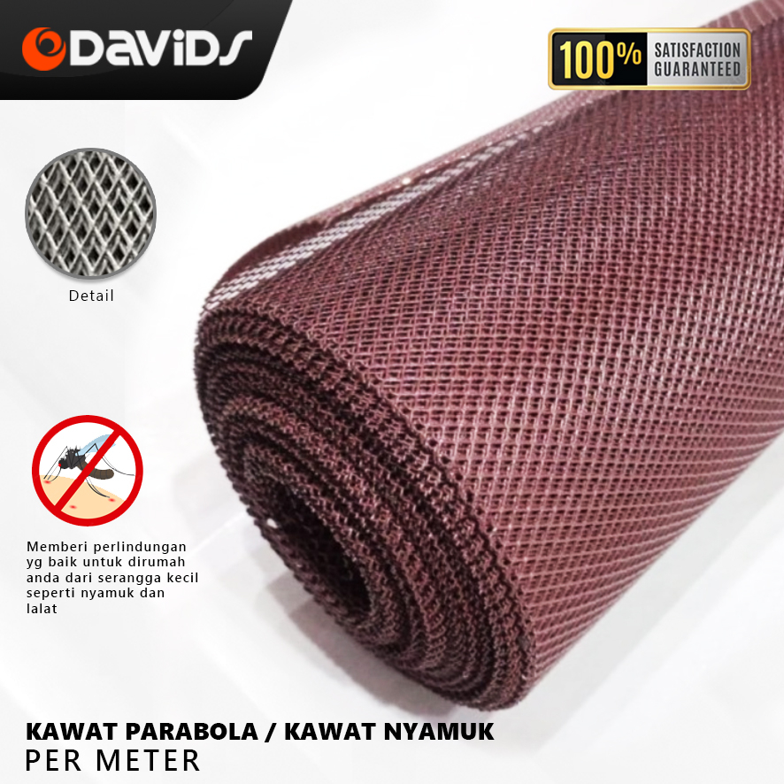 Jual Kawat Nyamuk Ventilasi Penutup Kasa Alumunium Lubang Jaring Angin ...