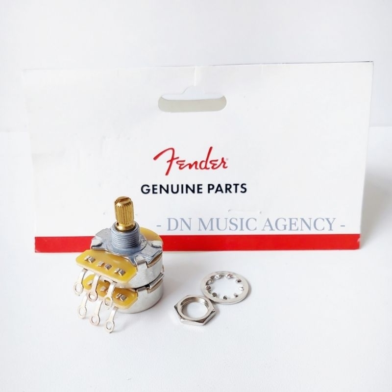 Jual potensio gitar fender dual 500K/250K Split Shaft original by CTS ...