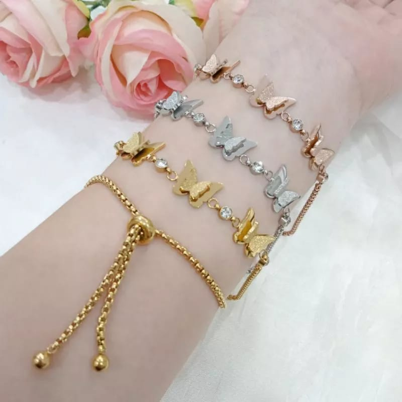 Jual GELANG WANITA TITANIUM GELANG SERUT WANITA KUPU KUPU HITAM GELANG ... Jual GELANG WANITA TITANIUM GELANG SERUT WANITA KUPU KUPU HITAM GELANG ...