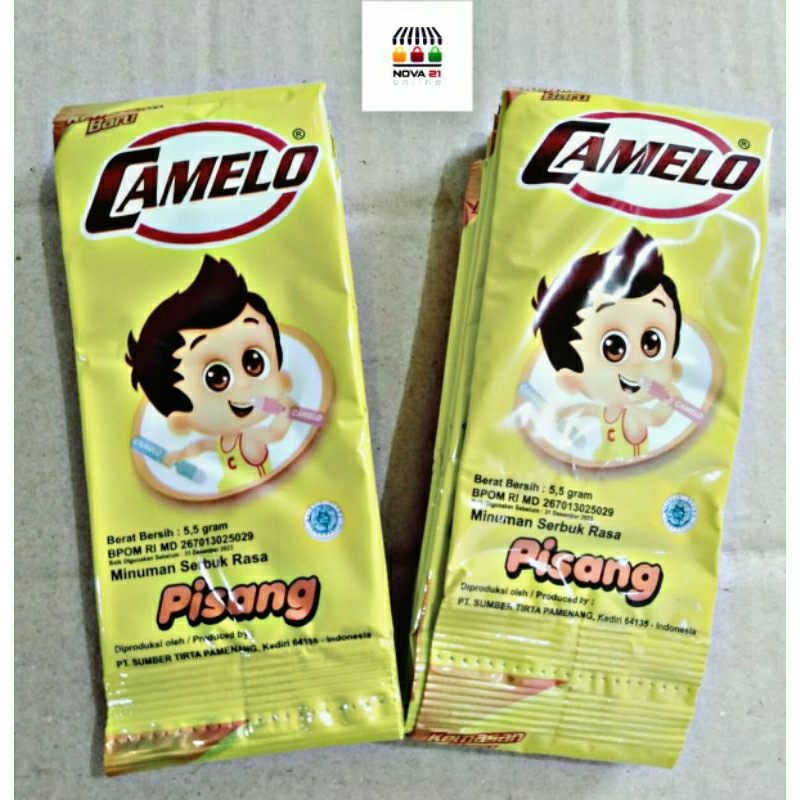 Jual BUBUK ES CAMELO PER RENTENG (10 pcs) | Shopee Indonesia