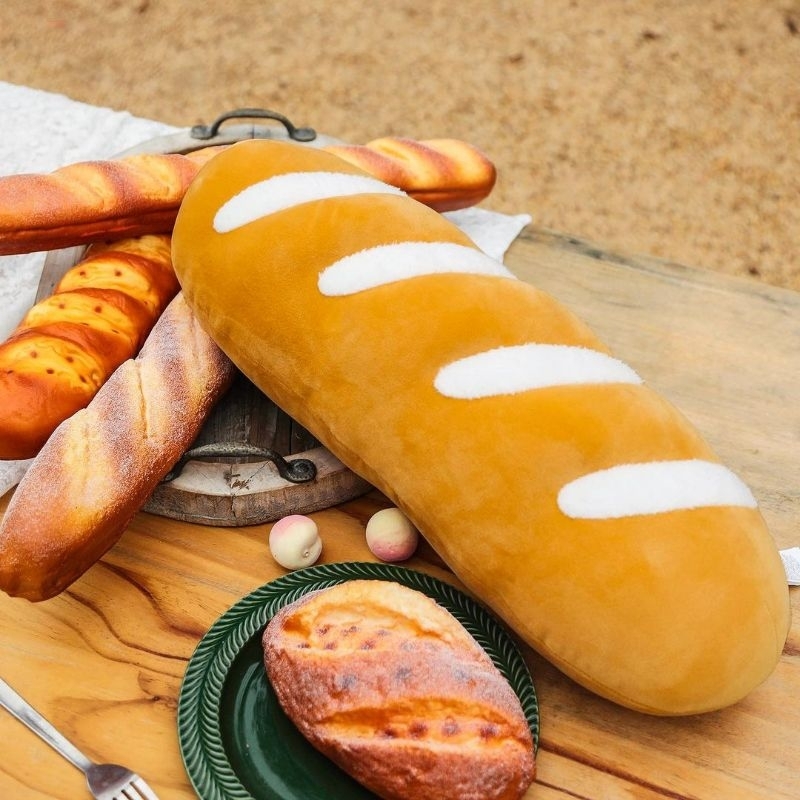 Jual BONEKA MINISO OFFICIAL Guji Guji Bread baking series plush toy ...