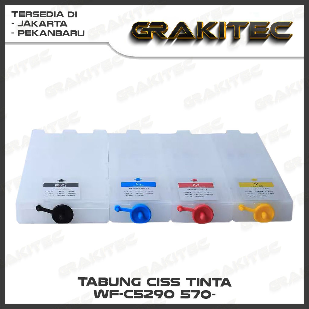 Jual Tabung Tinta CISS EPSON WFC5390 WFC 5890 Tanpa Chip | Shopee Indonesia