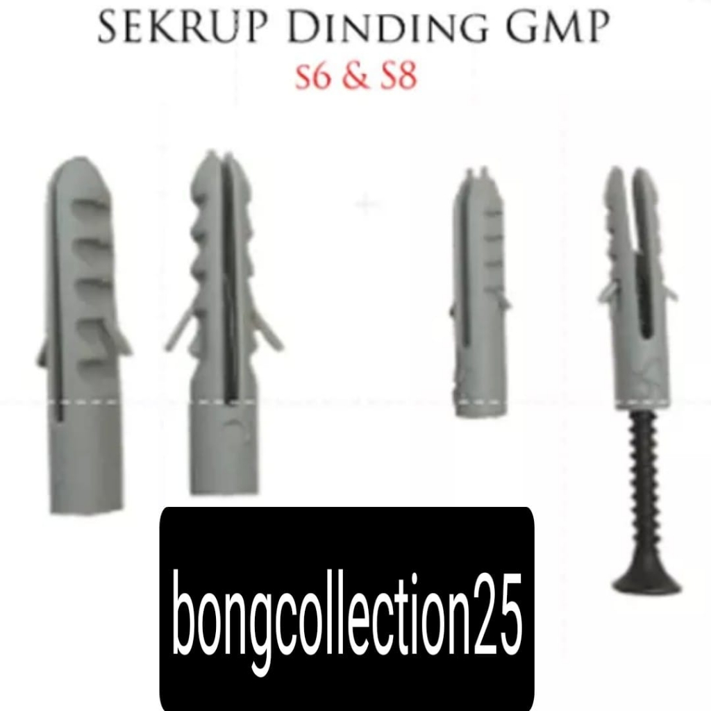 Jual Sekrup Bor Tembok S6 & BAUT O READY STOCK | Shopee Indonesia