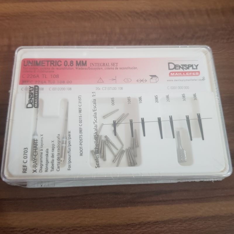 Jual unimetric integral set dentsply 0.8MM | Shopee Indonesia