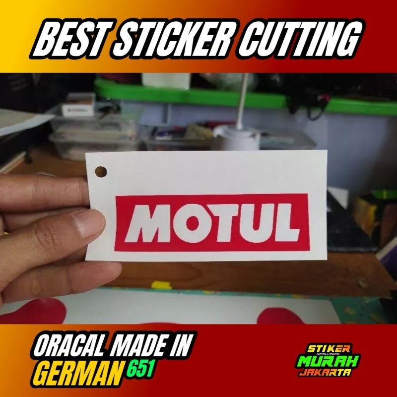 Jual STIKER MOTUL STICKER CUTTING TRANSPARAN LOGO DLL | Shopee Indonesia