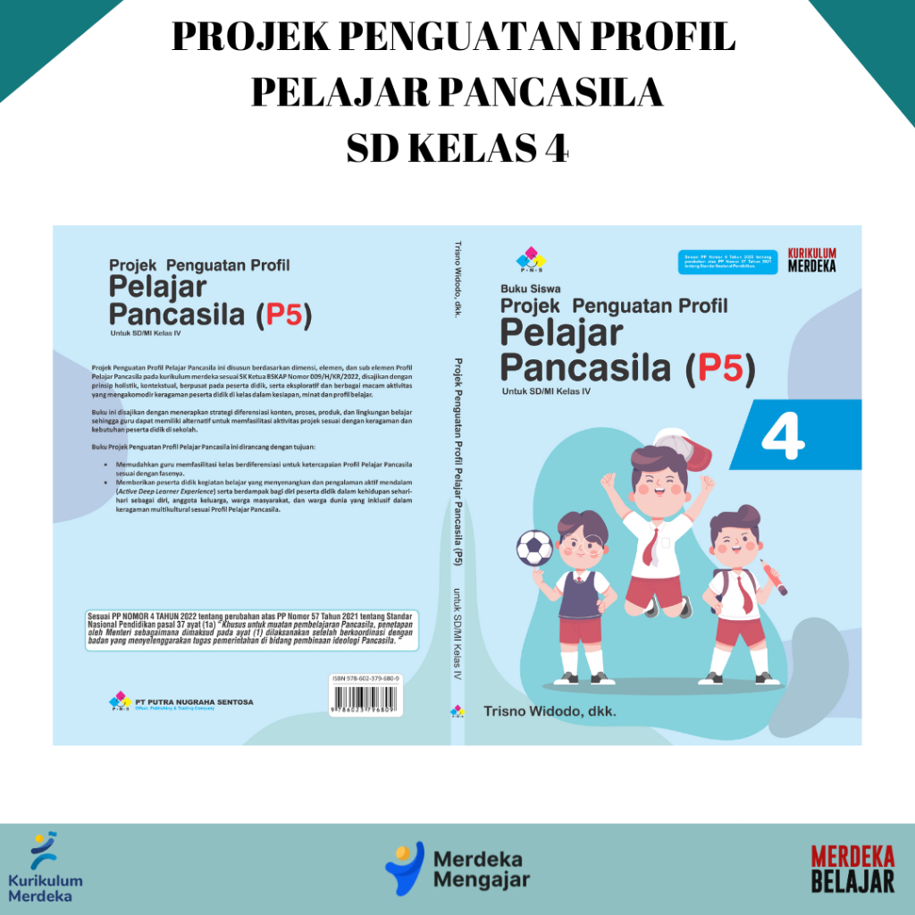 Jual Buku Projek Penguatan Profil Pelajar Pancasila SD/MI Kelas 4 | Shopee Indonesia