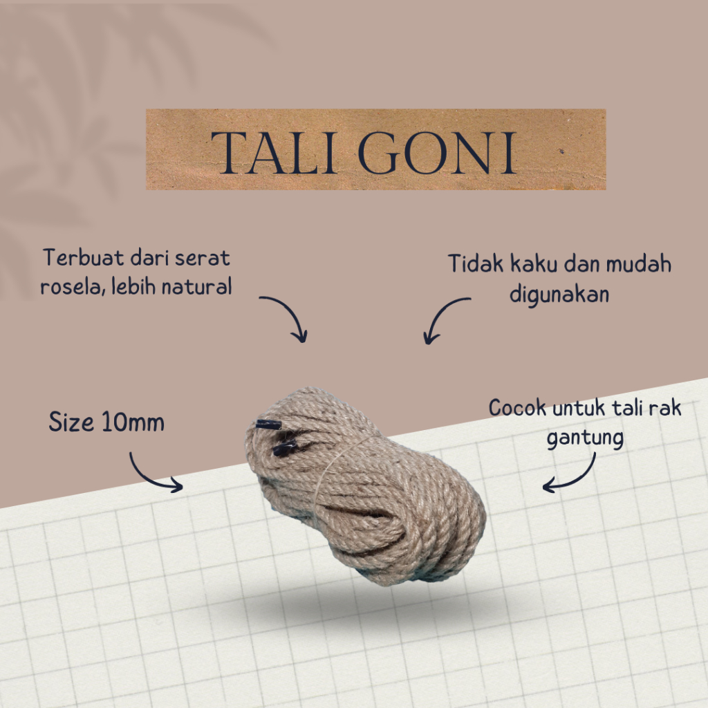 Jual Tali Tambang Goni 10mm 20 meter | Shopee Indonesia