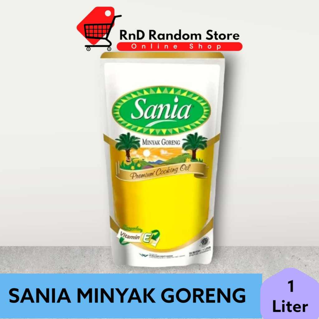 Jual Sania Minyak Goreng 1 Liter Pouch | Minyak Goreng Sania 1 liter ...