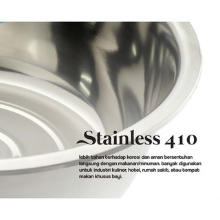 Jual Komodo Baskom Stainless Steel Jumbo 50 60 70 cm Baskom Stenlis ...