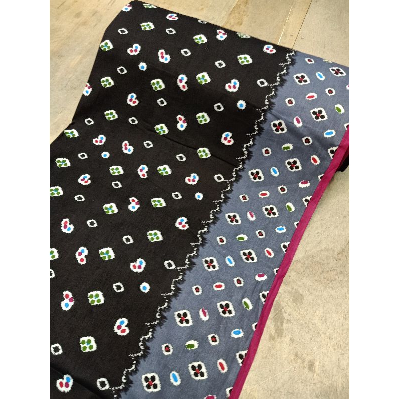 Jual kain batik jumputan bahan batik katun motif jumputan | Shopee ...