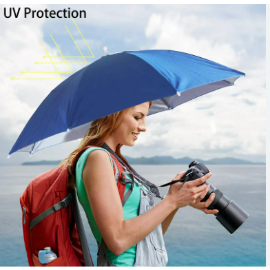 Jual Payung Topi size Jumbo Kepala Besar Payung Topi Diameter 70cm 60cm ...