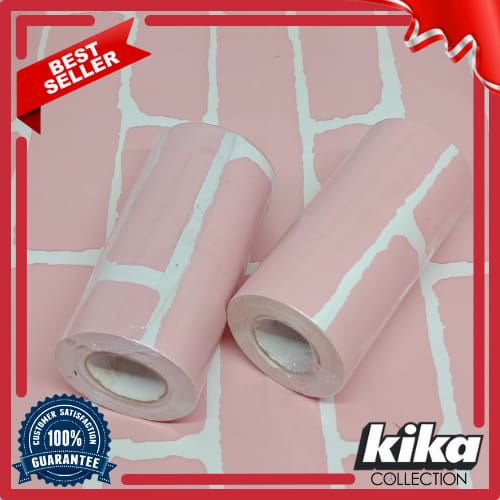 Jual Border List Motif Bata 10cm x 10m Sticker List Border Stiker Motif ...