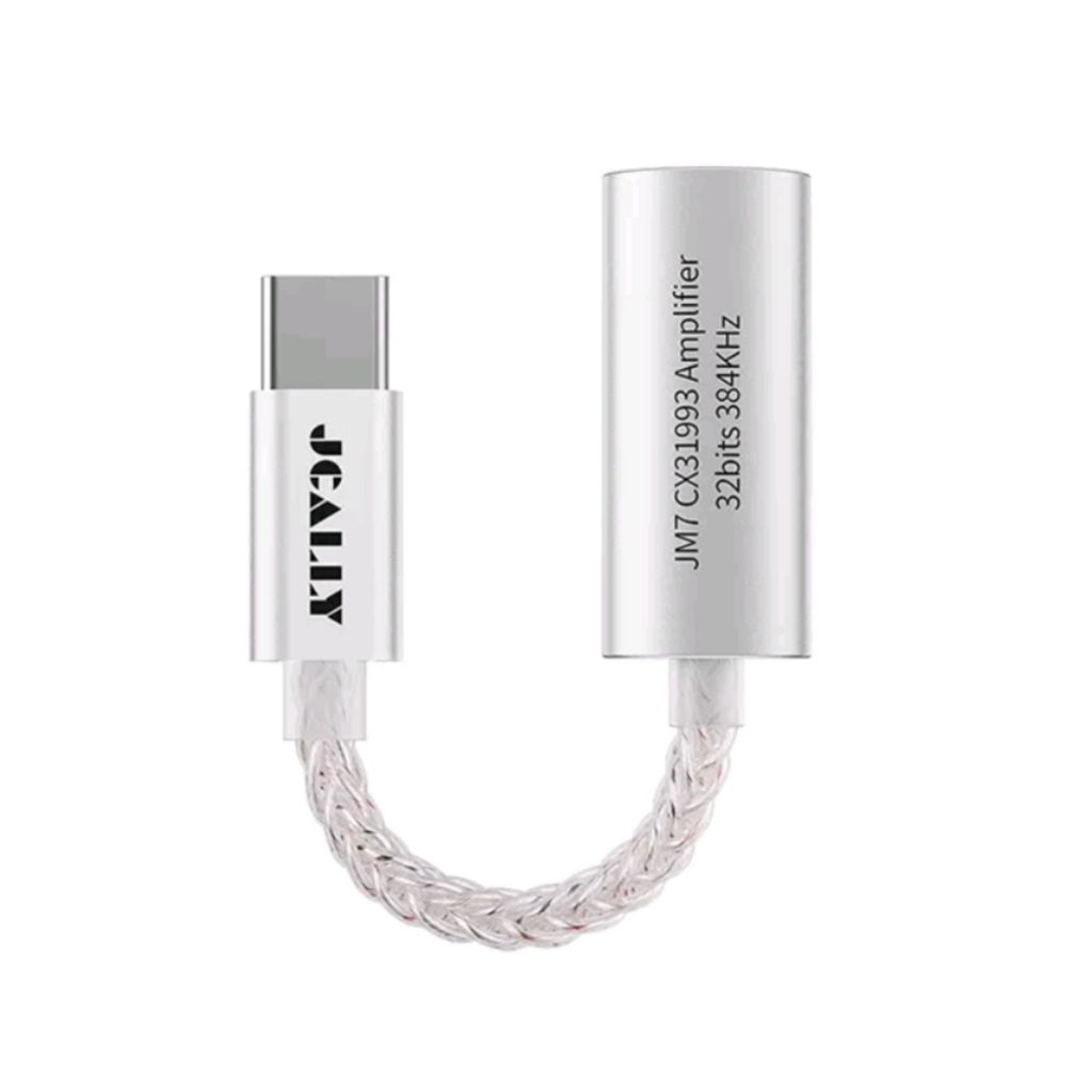 Jual JCALLY JM7 Converter DAC Type C to Jack Audio 3.5mm alternative ...