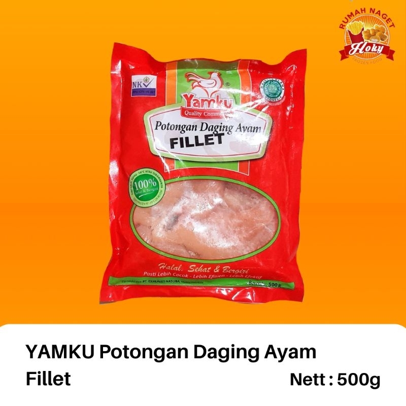 Jual Yamku Potongan Daging Ayam Fillet 500 gr | Shopee Indonesia