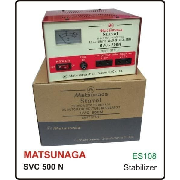 Jual STABILIZER MATSUNAGA 1000 WATT - STAVOL SVC-1000N - MATSUNAGA 1000VA | Shopee Indonesia