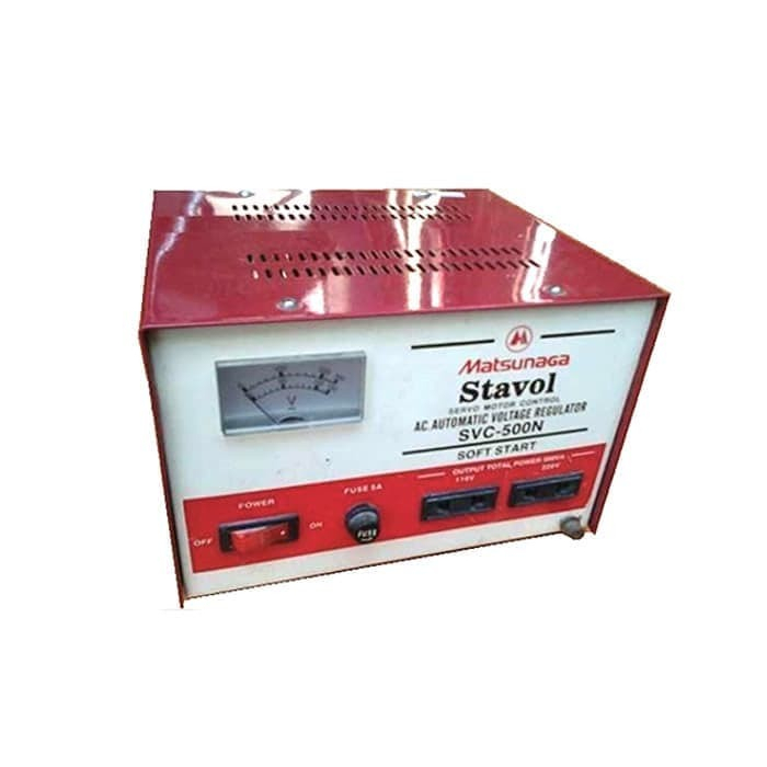 Jual STABILIZER MATSUNAGA 1000 WATT - STAVOL SVC-1000N - MATSUNAGA 1000VA | Shopee Indonesia