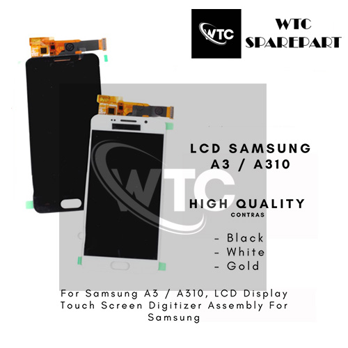 Jual Grosir LCD Samsung A3 2016 A310M 100% Fullset Touchscreen Garansi ...