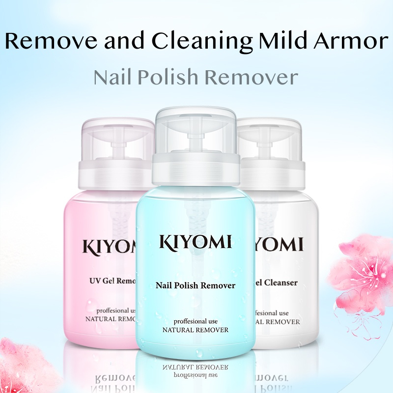Jual Nail Gel Remover Nail Polish Cleanser / UV Gel Nail Remover ...