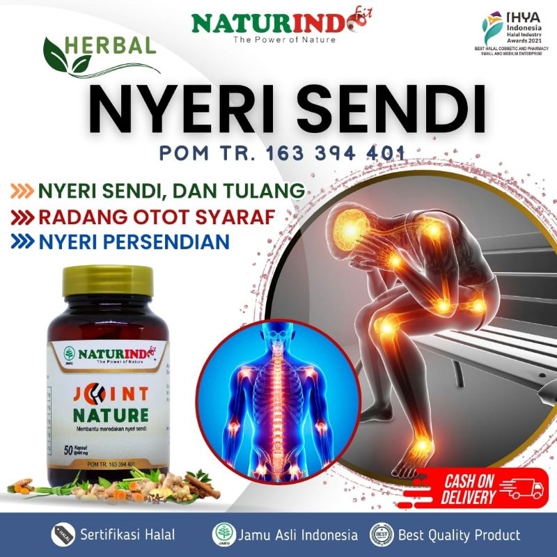 Jual Nyeri Sendi Saraf Kejepit Sciatika Obat Sakit Pinggang Saraf ...