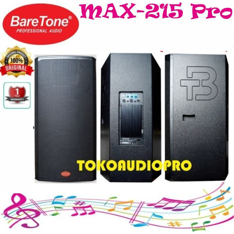 Jual Speaker Aktif Baretone Max-215 Pro 2x15-Inch Speaker Aktif ...