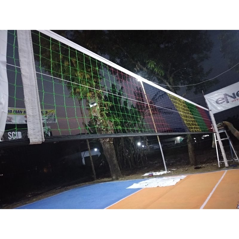 Jual Net voli RAINBOW FULL PITA net volley MUTYARA net voli voli ...