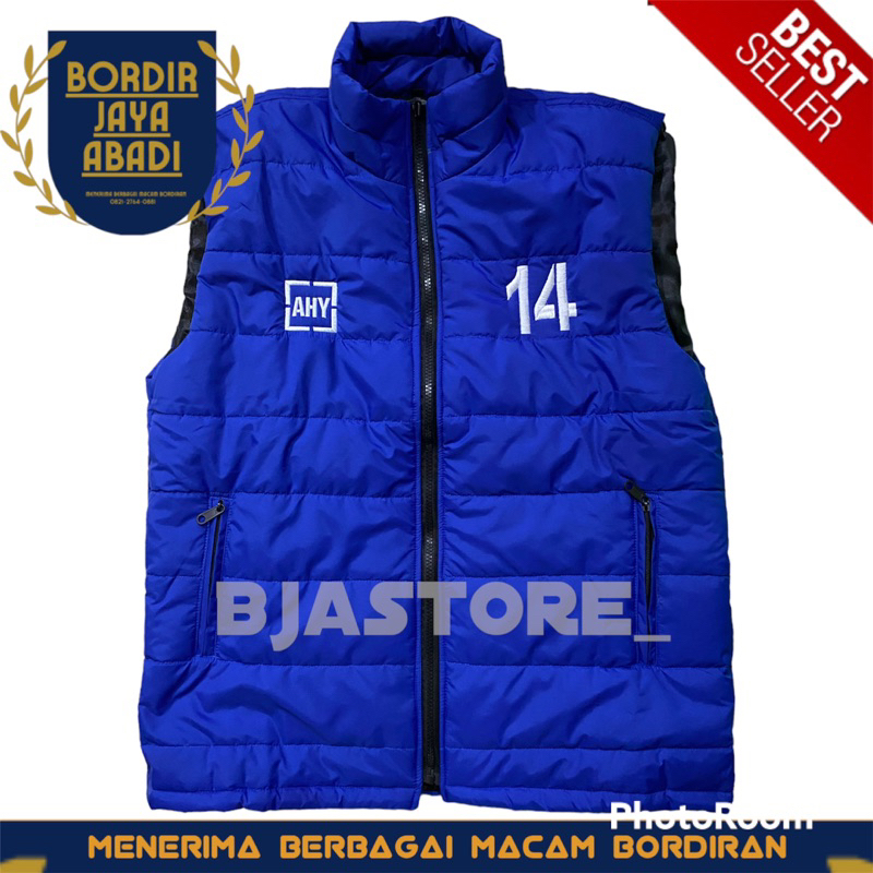Jual Rompi Partai Demokrat Siap Terbaru Custom Nama | Shopee Indonesia
