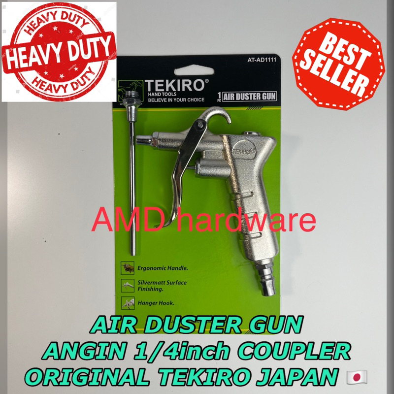 Jual Air Duster Blow Gun Original TEKIRO JAPAN Stainless Spray Gun ...