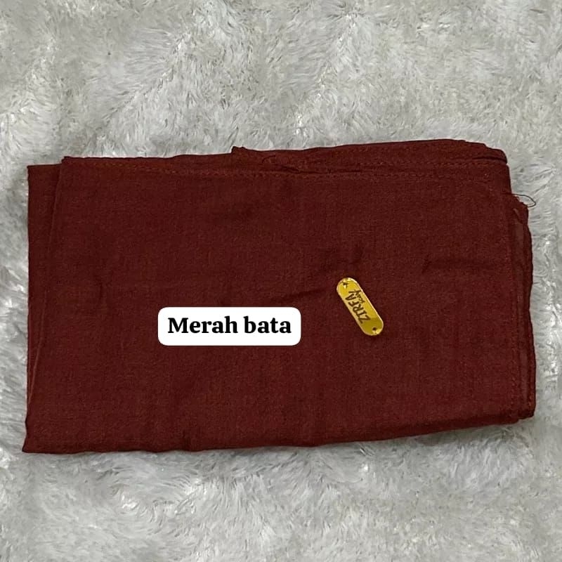 Jual Jilbab segiempat zirfa warna hijau Sage matcha Oren merah cabe ...