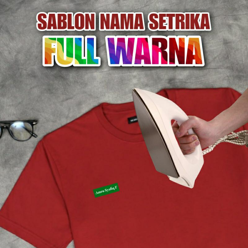Jual cetak sablon DTF full colour sablon setrika sablon logo sablon ...