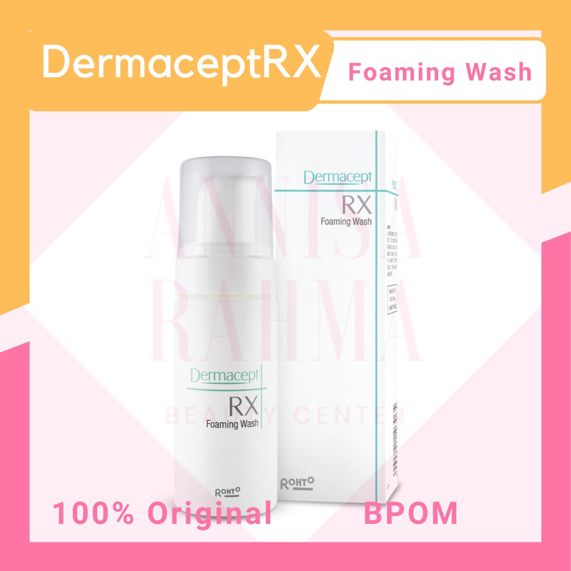 Jual DERMACEPT RX - Foaming Facial Wash | Shopee Indonesia