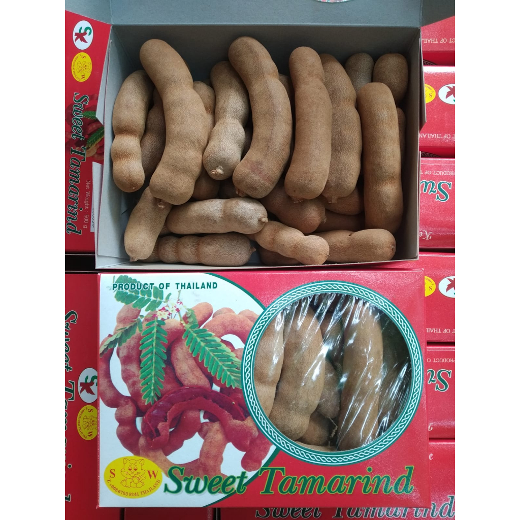 Jual Buah Asam Asem Thailand SWEET TAMARIND 500 GRAM | Shopee Indonesia