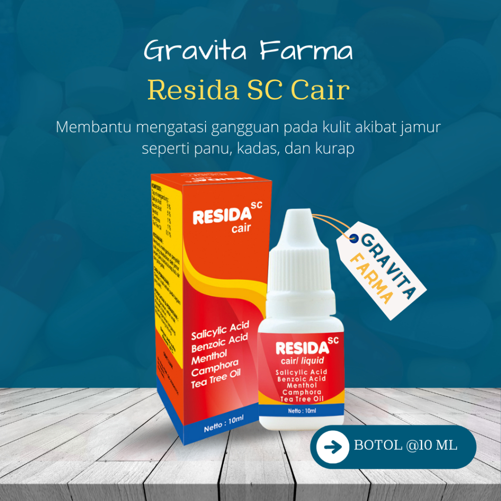 Jual Resida SC Cair 10 mL Menthol Camphor SEPERTI KALPANAX CAIR untuk ...