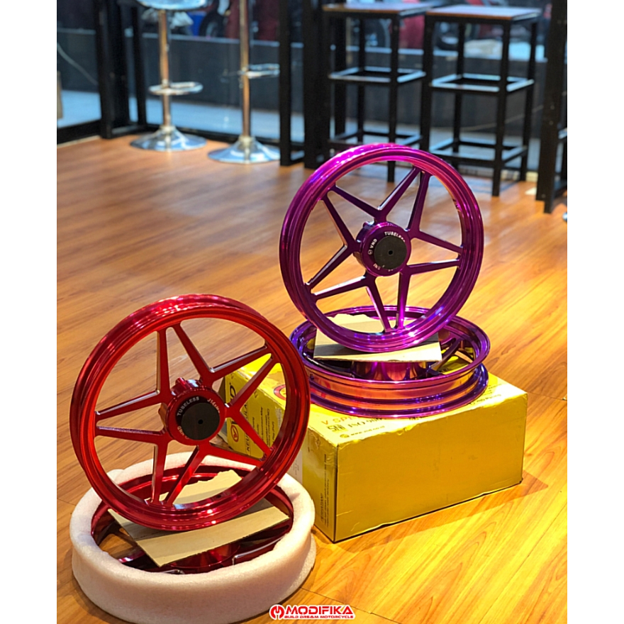 Jual velg racing vnd v speed vspeed bintang buat motor vario 110 vario 125 150 beat fi scoopy fi ...