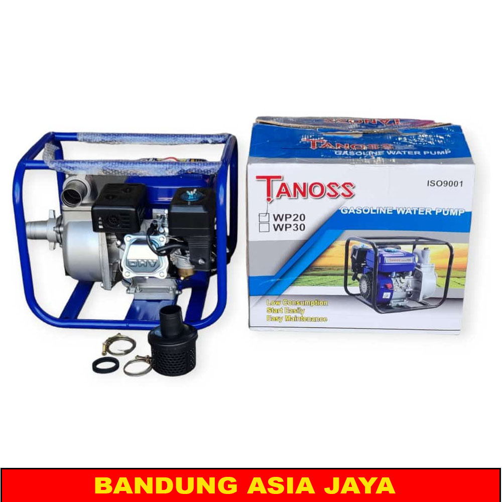 Jual Mesin Pompa Air Irigasi 2" Inch TANOS Alkon Bensin 2 Inch WP 20 CX Model Honda | Shopee ...