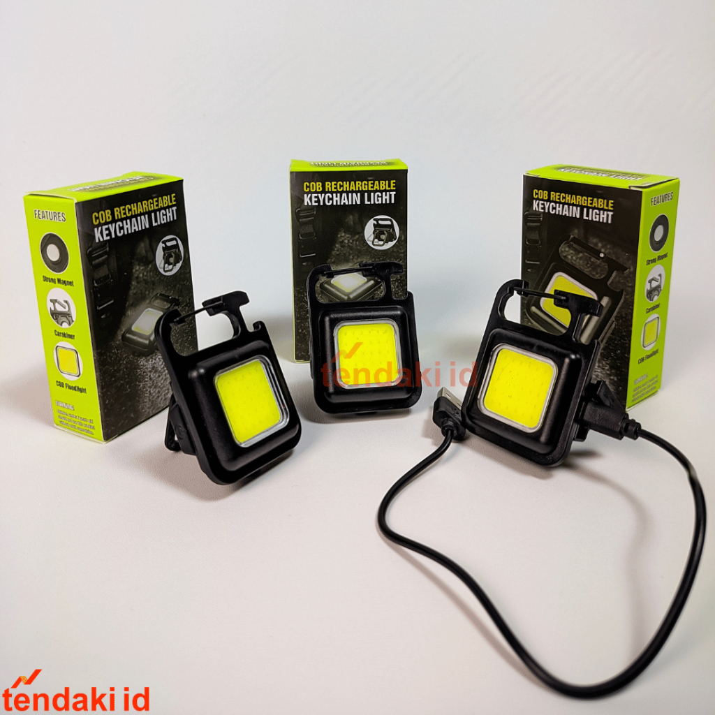 Jual Lampu Tenda COB LED USB Lampu Magnet Mini Keychain Light Lampu USB ...