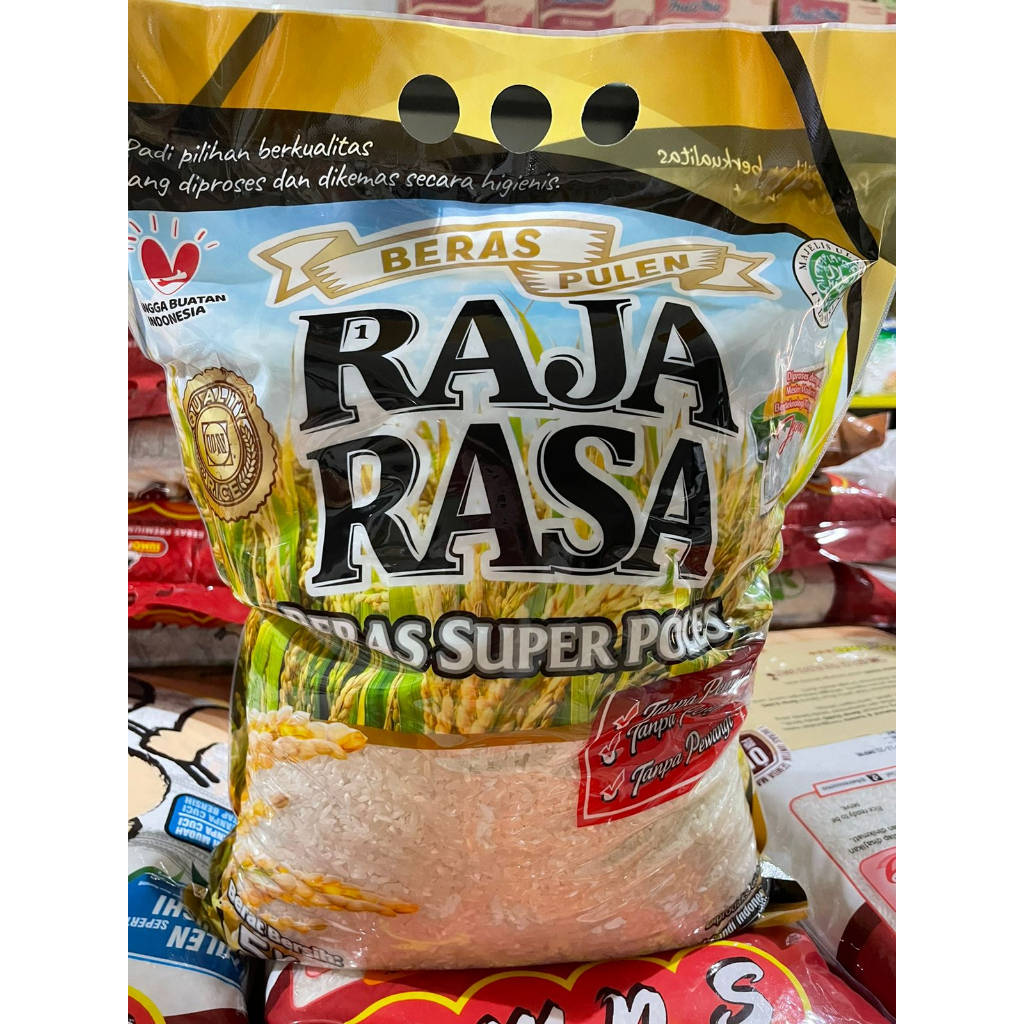 Jual BERAS PREMIUM RAJA RASA 5KG | Shopee Indonesia