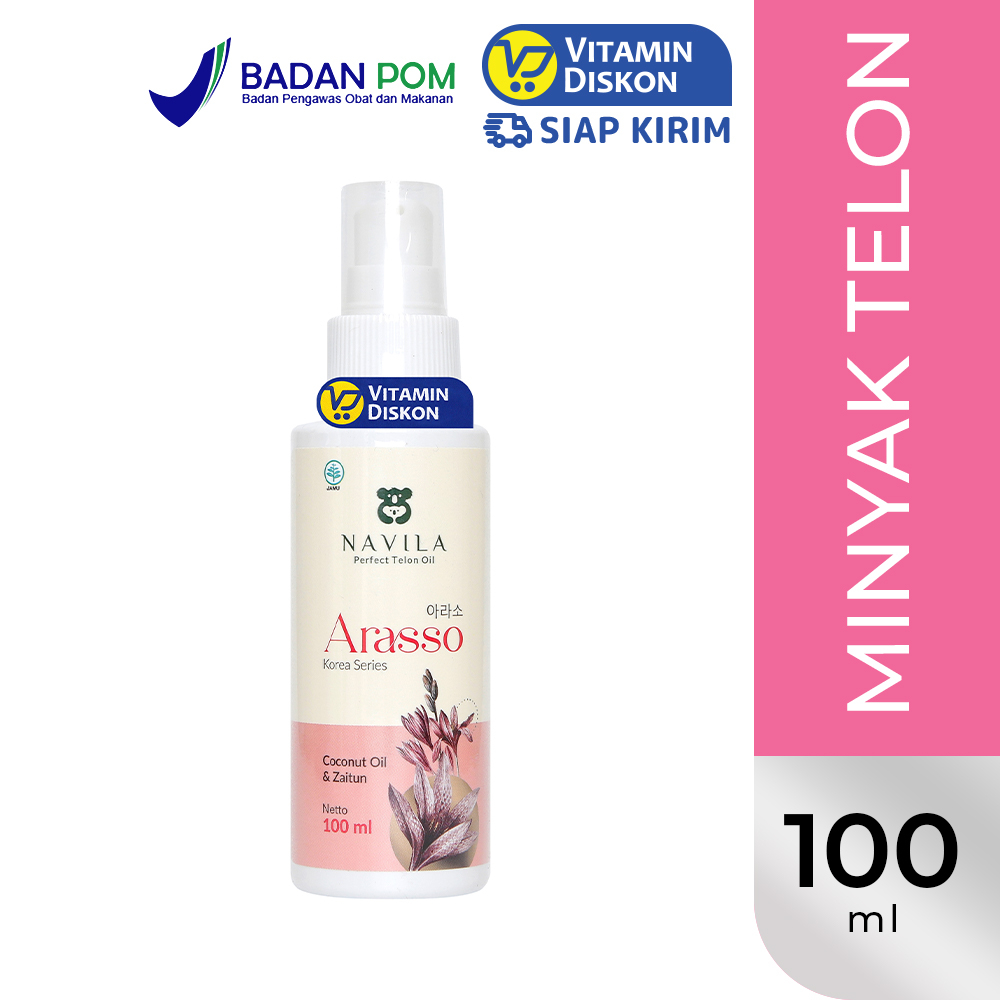 Jual NAVILA MINYAK TELON WANGI ARASSO 100ML | Minyak Telon Asli Korea ...