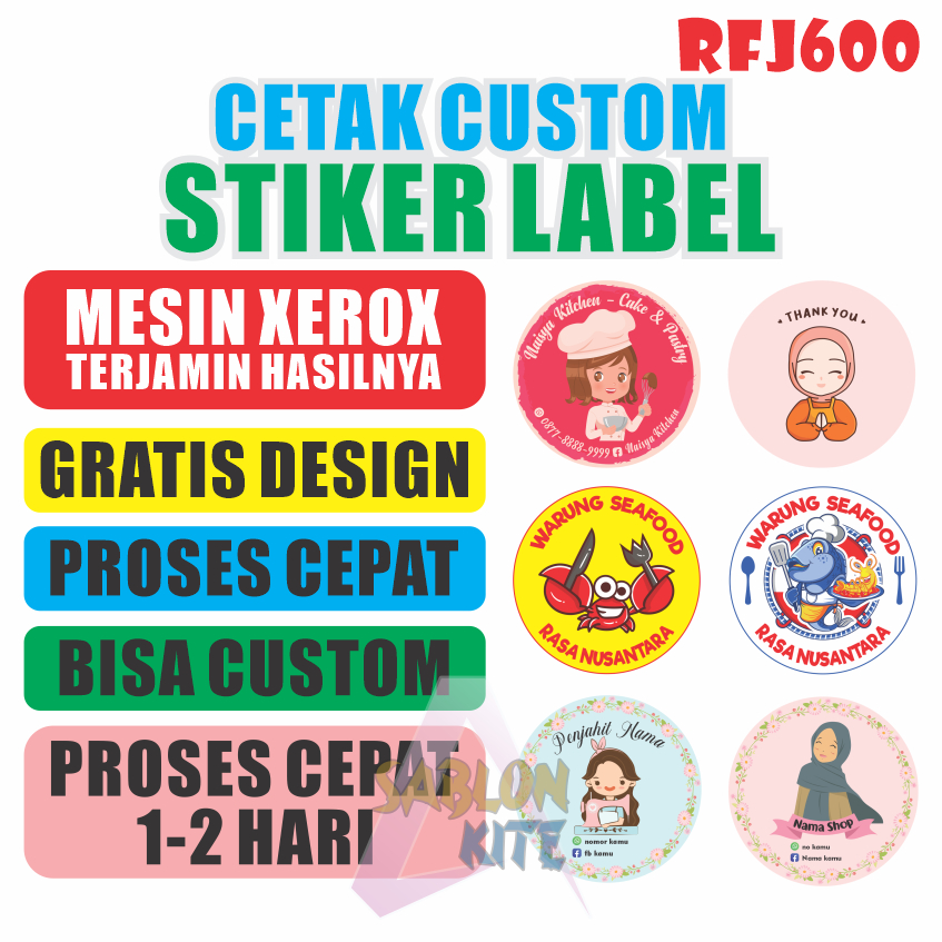 Jual STIKER / STICKER / STIKER LABEL / STICKER LABEL / LABEL / STIKER ...