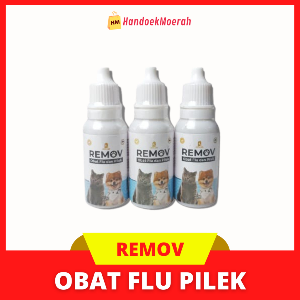 Jual Remov Obat Flu Pilek Kucing & Anjing 10ml | Shopee Indonesia