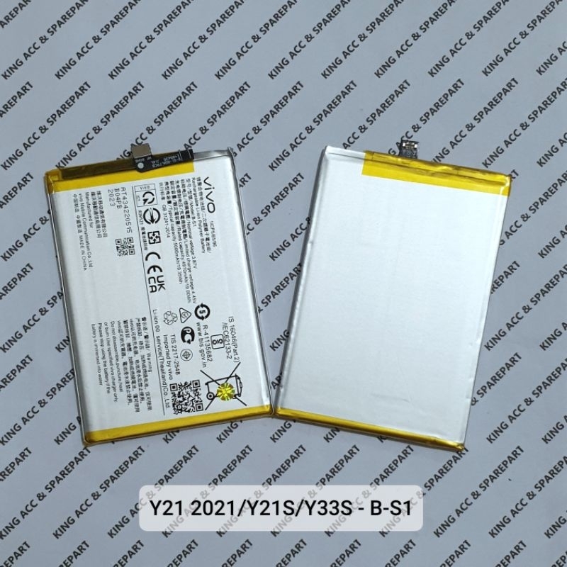 Jual BATERAI BATRE BATTERY BATERE VIVO Y21 2021 Y21S Y33S BS1 B-S1 ...