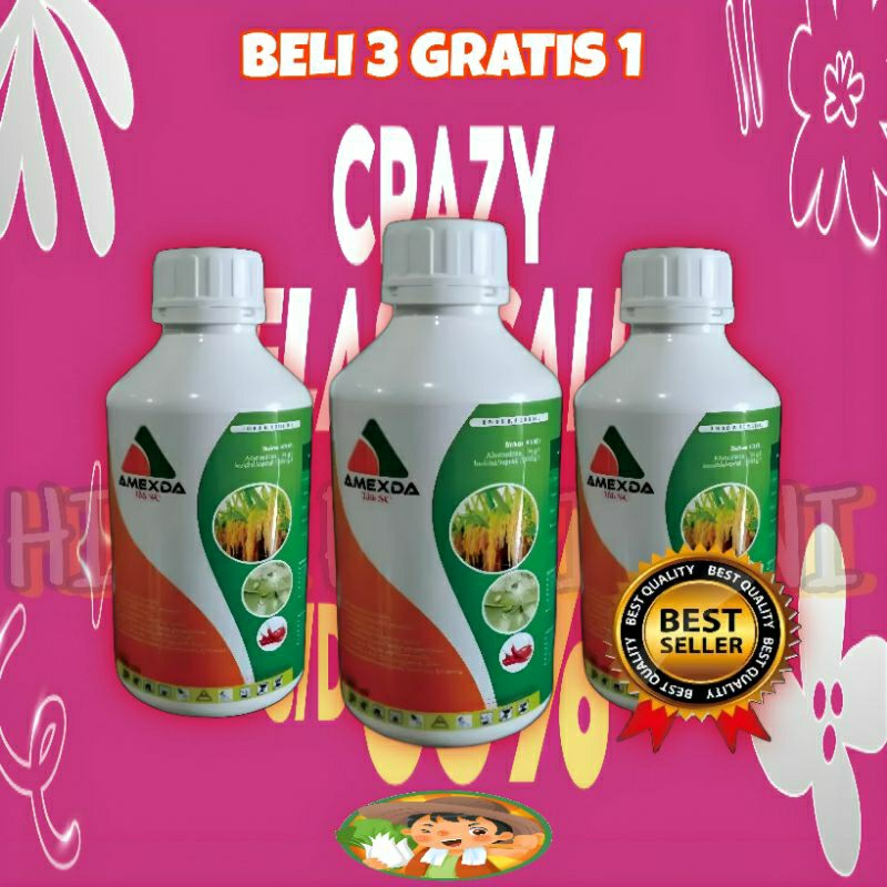 Jual INSEKTISIDA AMEXDA 336SC 1Liter/Bahan Aktif Abamectin ...