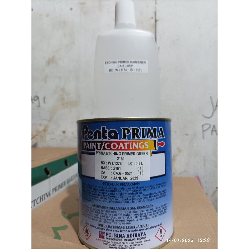 Jual Epoxy penta prima etching primer green 1kg | Shopee Indonesia