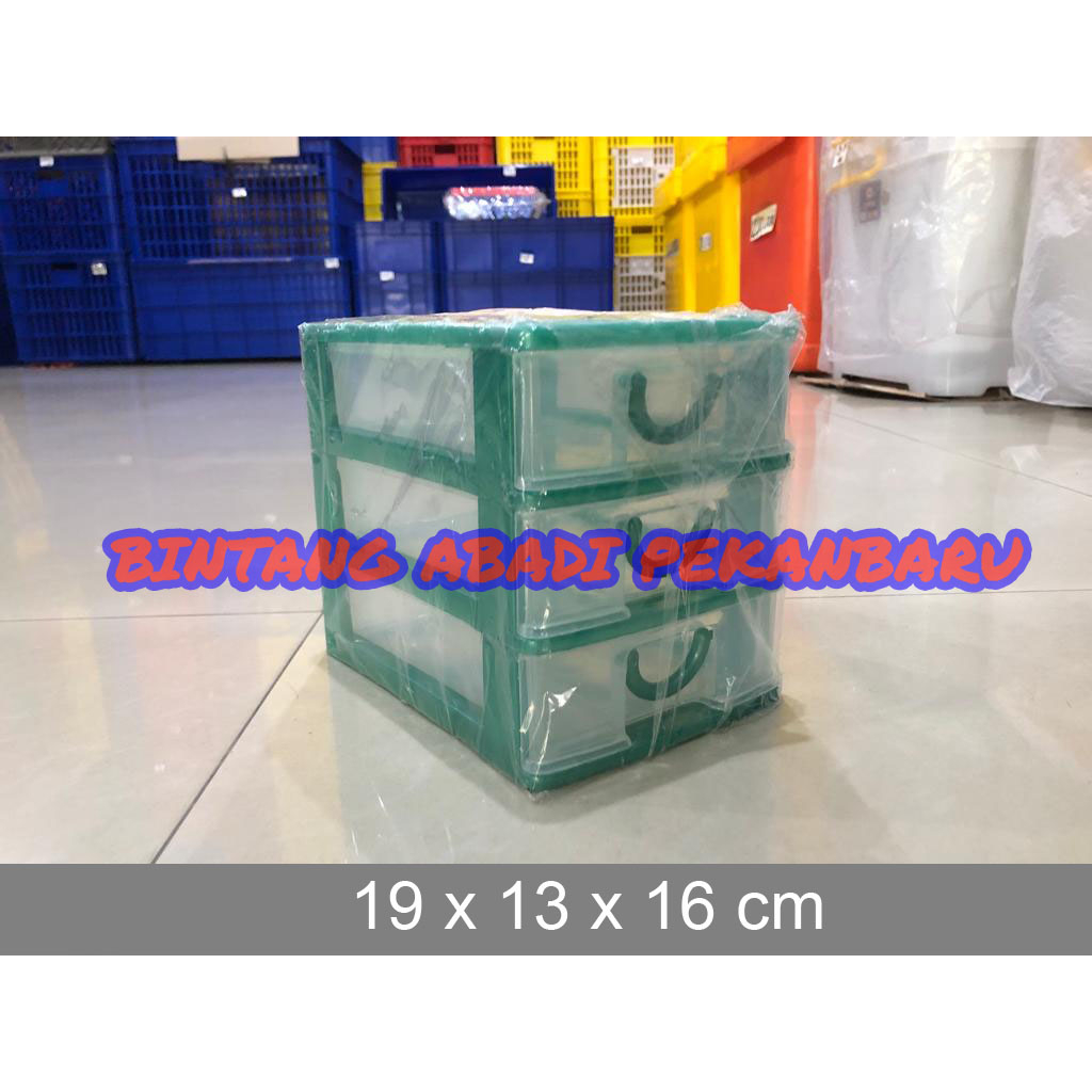 Jual Laci Kecil Aksesoris S3 Mini Kontainer Laci Susun Komet Star ...