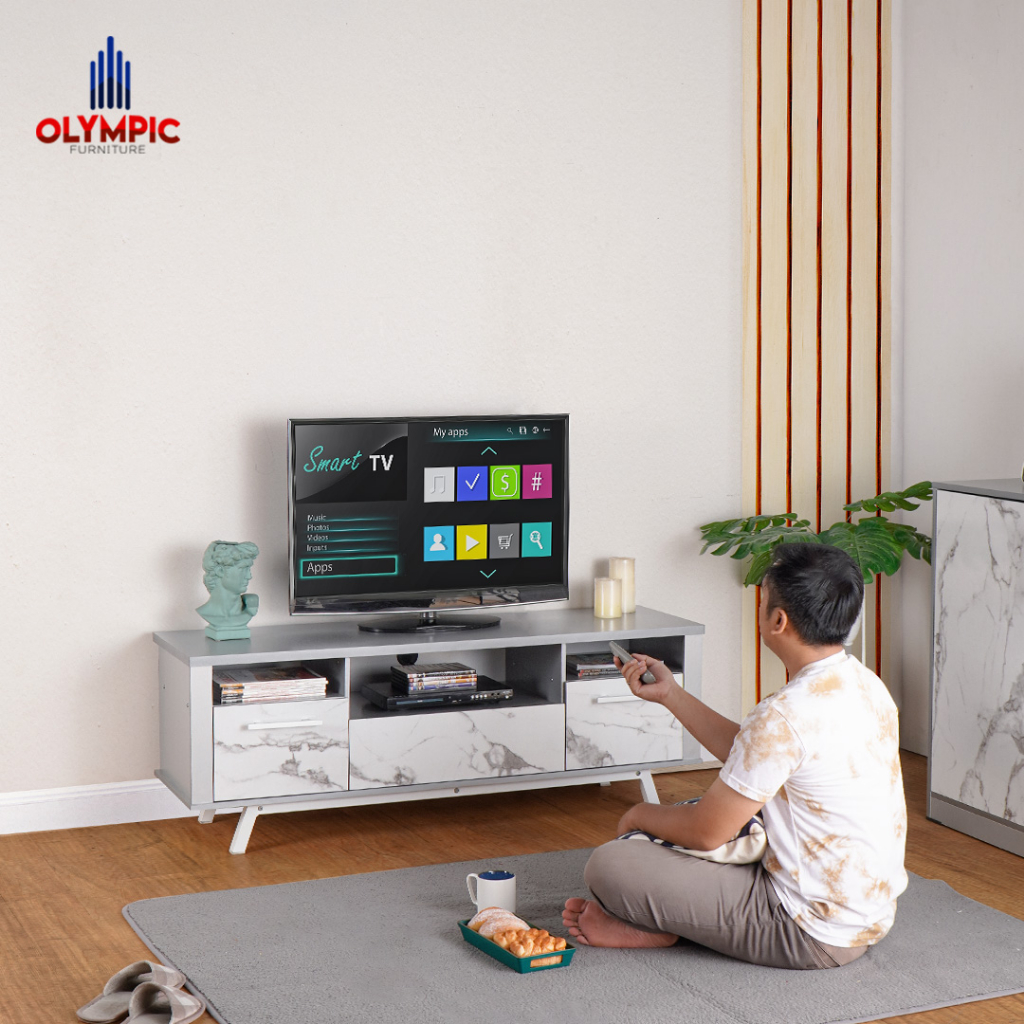 Jual MORE Olympic Meja TV / Rak TV / Meja TV Series Audio Visual Rack ...