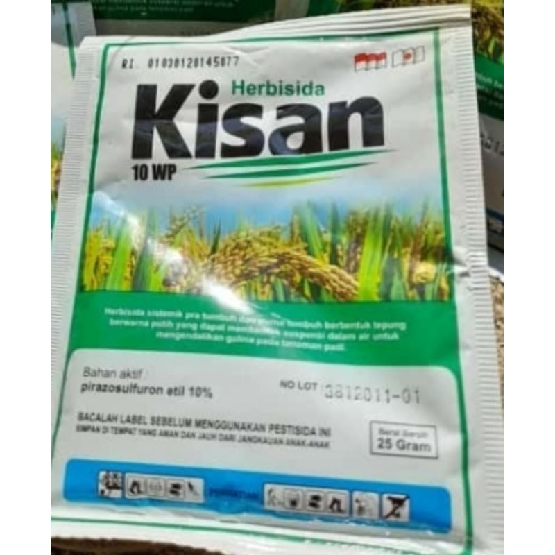 Jual HERBISIDA KISAN 10 WP 25 GRAM | Shopee Indonesia