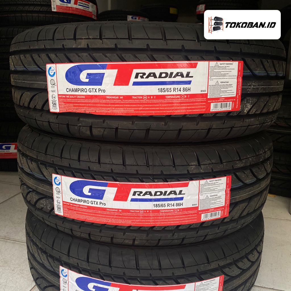 Jual Ban Mobil GT Radial CHAMPIRO GTX PRO 185/65 R14 | Shopee Indonesia