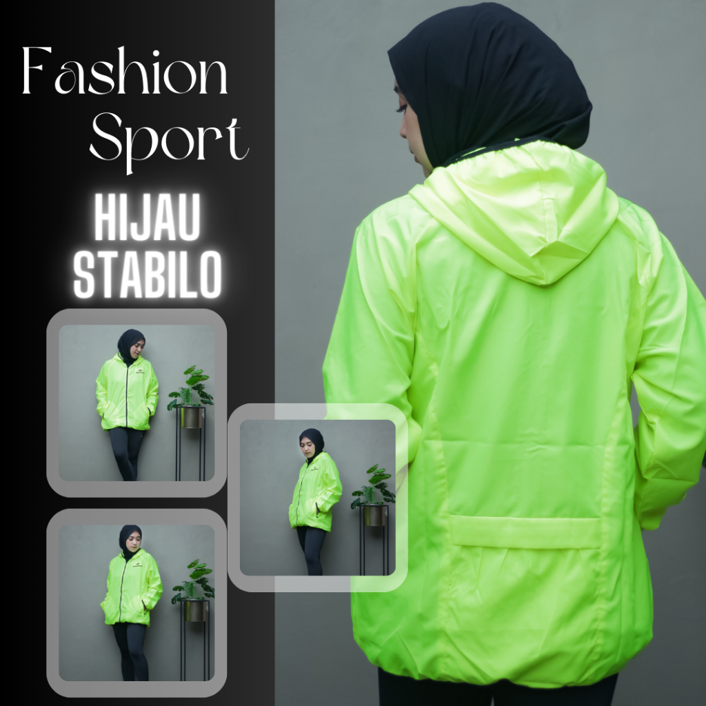 Jual JAKET RUNNING OLAHRAGA SAUNA KEKINIAN PRIA WANITA JUMBO KEREN ...