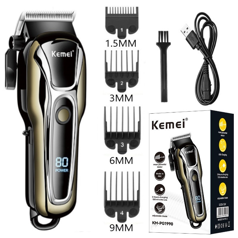 Jual Alat Cukur Rambut Kemei Km-Pg1990 Hair Clipper Professional NEW | Shopee Indonesia